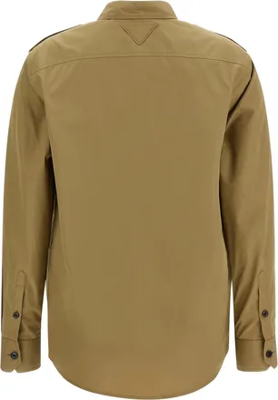 Prada Cotton Poplin Shirt - Beige