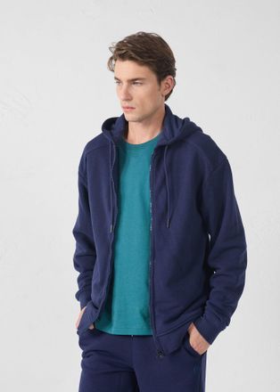 Jott Veste zipp&eacute;e Marine Roy - Taille XXL