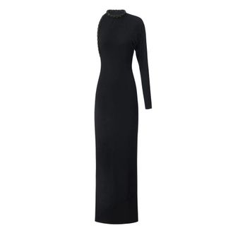 Elisabetta Franchi Damen, Kleider, Schwarzk, MGr&ouml;&szlig;e