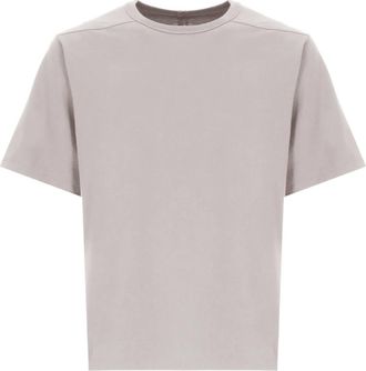 Rick Owens Homme, Tops, Gris, Taille: XL T-shirt ras du cou Brad T