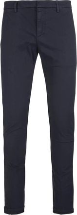 Dondup Homme, Pantalons, Bleu, Taille: W32 Gaubert Chino