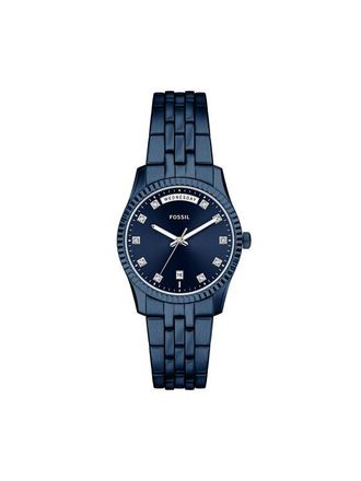 Fossil Uhr Scarlette ES5476 Dunkelblau