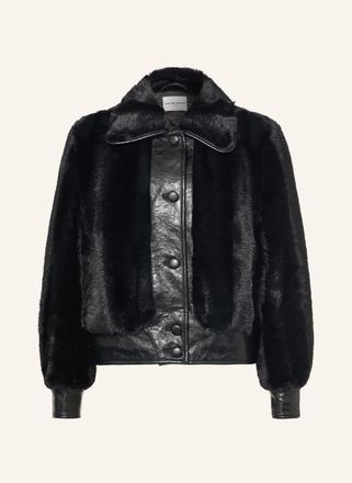 Claudie Pierlot Claudie Pierlot Kunstfell-Jacke schwarz