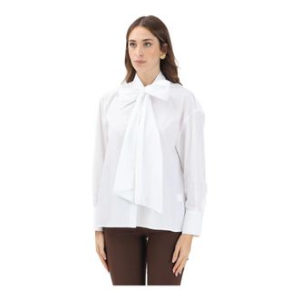 Vicolo Femme, Blouses et Chemises, Blanc, Taille: 40 FR Vicolo Chemises White