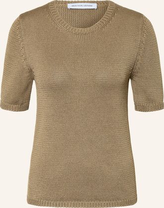 Iris Von Arnim Iris Von Arnim Strickshirt Bari braun