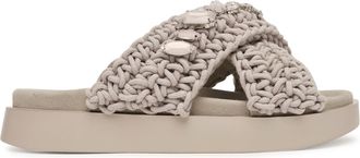 INUIKII Pantoletten Inuikii Woven Stones 1004.003.0073 Grau