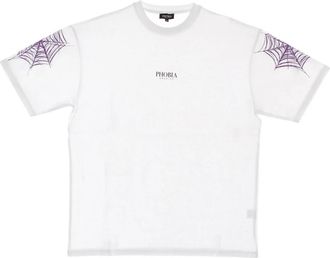 Phobia Archive Cobweb Print Tee - - Tops - Herren - Mehrfarbig - XL