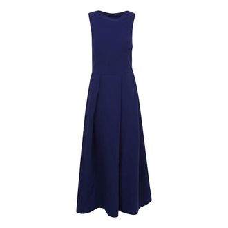 Emporio Armani Femme, Robes, Bleu, Taille: 40 FR Robe Bleue pour Femmes Style Élégant