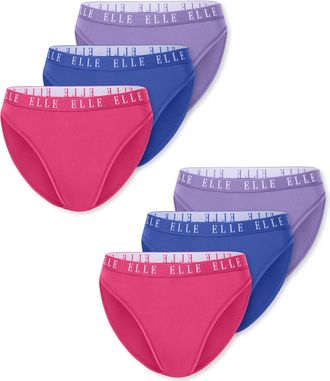 Elle Slip High Leg - ELLE LOGO
