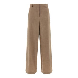 Fabiana Filippi Femme, Pantalons, Beige, Taille: 42 FR Pantalon ample