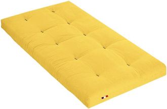 TERRE DE NUIT Terre De Nuit - Matelas futon ocre coeur en latex 90x200