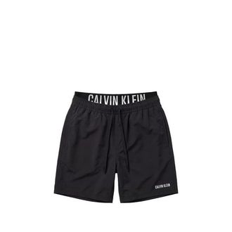 Calvin Klein Short de bain uni &agrave; logo