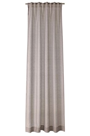 Joop Fertigvorhang J-Ornament Allover, Greige, Textil, Ornament, 130x250 cm, beliebig k&uuml;rzbar, f&uuml;r Stange und Schiene geeignet, mit Kombiband, Wohntextilie