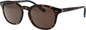 Polo Ralph Lauren 0PH4206 Tortoiseshell Acetate Sunglasses - Brown