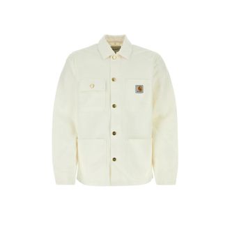 Carhartt Work in Progress Stylische Canvas Jacke f&uuml;r moderne M&auml;nner - - Jackets - Herren - Beige - M