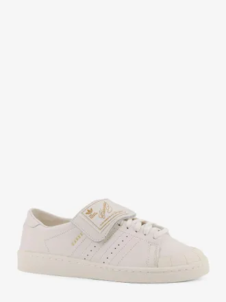 adidas Mens Sneakers Chavarria Jabbar White Leather Trainers