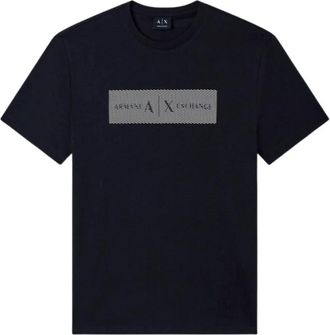 A|X Armani Exchange Homme, Tops, Bleu, Taille: S Af10356 T-Shirt