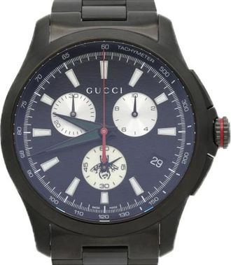 Gucci Montre vintage doccasion - Homme - Pre-owned - Noir - Taille: ONE Size