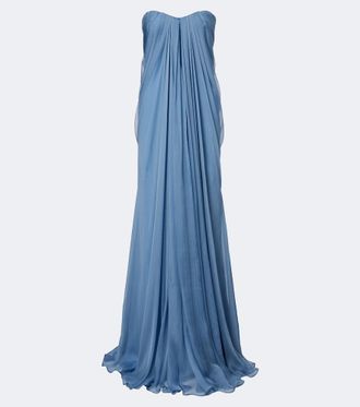 Alexander McQueen Robe aus Seide
