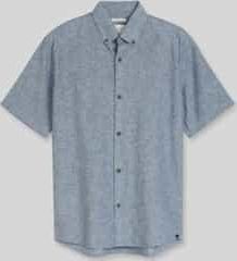 Tom Tailor Denim Relaxed Fit Freizeithemd aus Leinen-Baumwoll-Mix