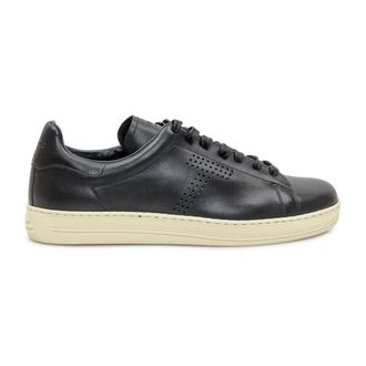 Tom Ford Homme, Chaussures, Noir, Taille: 43 EU Baskets basses