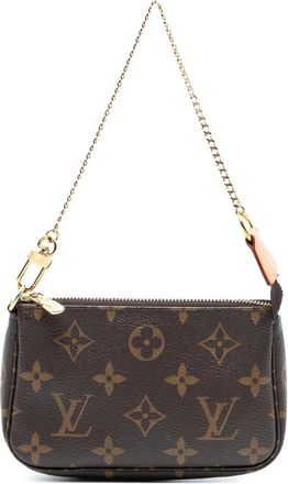 Louis Vuitton Crossbody Bags - Monogram Mini Pochette Accessoires - Gr. unisize - in Braun - für Damen