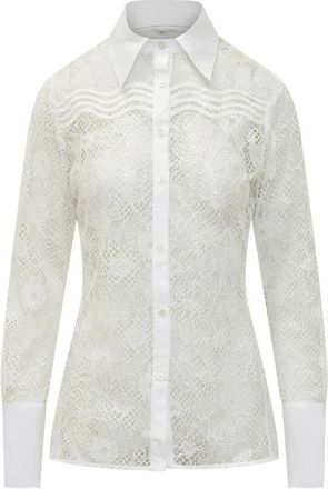 Pinko Pinko, Femme, Blouses et Chemises, Blanc, Taille: 36 FR Coline Shirt