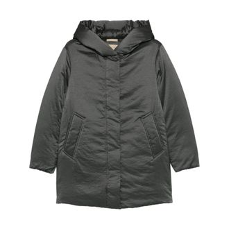 Woolrich Femme, Vestes, Gris, Taille: 38 FR Winter Vestes