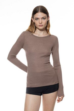 Mey Langarmshirt Wool Love schmale Passform, Langarm, Rundhals-Ausschnitt, Merino-Schurwolle
