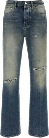 Amiri Homme, Jeans, Bleu, Taille: W30 Slashed Boot Cut Jean