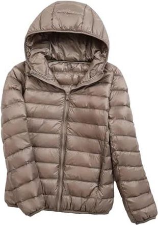 Generic Doudoune pour femme, doudoune pour femme - Doudoune l&eacute;g&egrave;re Doudounes dhiver avec fermeture &eacute;clair | Doudoune rembourr&eacute;e portable pour femme P&ecirc;che Camp