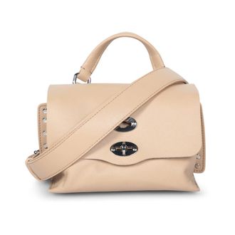 Zanellato Elegante Ledertasche - - Bags - Damen - Beige - ONE SIZE