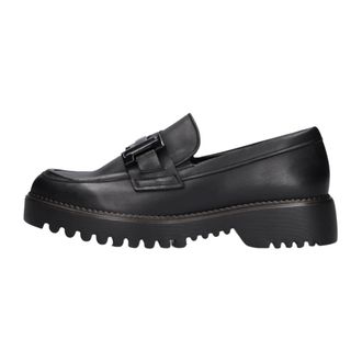 Gabor Elegante schwarze Loafer Modell 452 - - Shoes - Damen - Schwarzk - 39 EU