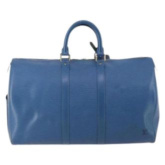 Louis Vuitton Sac week-end doccasion - Femme - Pre-owned - Bleu - Taille: ONE Size