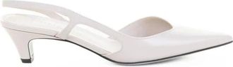 Roberto Festa Milano Femme, Chaussures, Blanc, Taille: 38 EU Glady Slingback Pointed Toe Heels