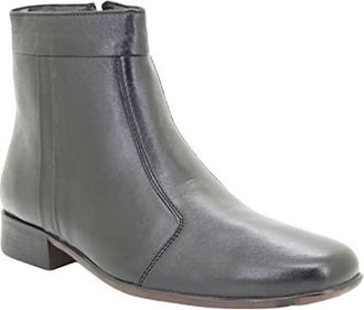 Scimitar Bottines en Cuir à Fermeture zippée - Homme (42 FR) (Noir)