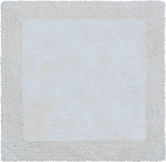 GRUND organisch & beidseitig verwendbar Badteppich 100% Bio-Baumwolle, ultra soft, ÖKO-TEX-zertifiziert, 5 Jahre Garantie, LUXOR, WC-Vorlage o.A. 60x60 cm, 