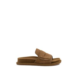 Paloma Barcel&oacute; Femme, Chaussures, Brun, Taille: 40 EU Caliope Loafer Sandales