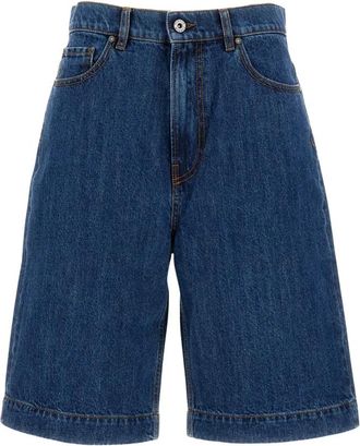 P.A.R.O.S.H. P.a.r.o.s.h., Femme, Shorts, Bleu, Taille: 36 FR Bermuda Baggy