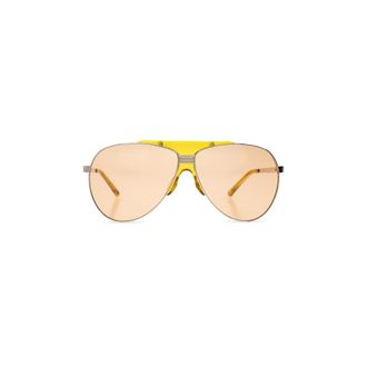 The Attico Amelia Sonnenbrille - - Accessories - Damen - Gelb - ONE SIZE