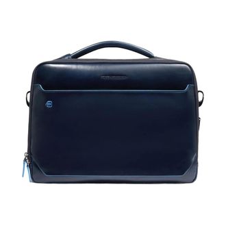 Piquadro Sac pour ordinateur portable personnalisable 15-6 po - Homme - Sacs - Bleu - Taille: ONE Size