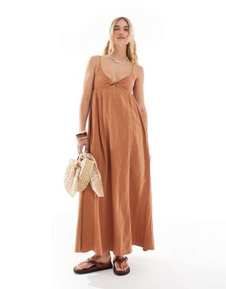 Billabong Modern Love - Robe longue - Rouille-Orange