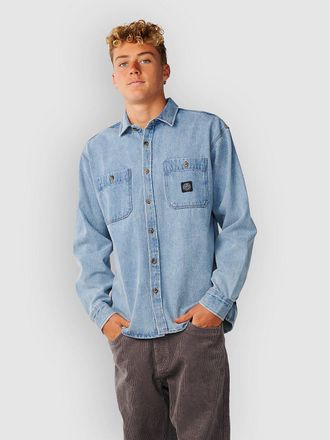 Rip Curl Premium Surf Denim Chemise bleu