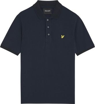 Lyle & Scott Homme, Tops, Bleu, Taille: S Polo Essentiel Manches Courtes