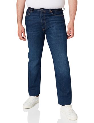 Levi's Herren 501 Original Fit Jeans Jeans, Fresh Clean, 30W / 32L