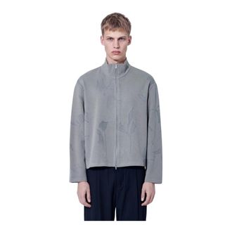 Our Legacy Shrunken Fullzip - - Sweatshirts & Hoodies - Herren - Grau - L
