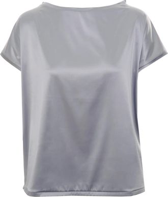 Roberto Ricci Design Rrd, Femme, Blouses et Chemises, Gris, Taille: 36 FR Chemisier Carr&eacute; Light Blade