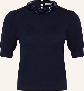Ulla Johnson Ulla Johnson Strickshirt Jude Mit Pailletten blau