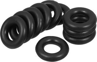 Angoily 20 Stück Teiliges Nähmaschinenteile Gummiring Ersatzreifen für Spulenwickler Kompatibel mit Vintage Fußpedal Nähmaschinen Robust und Installieren für 