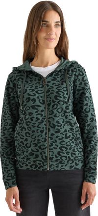 Cecil Damen Kapuzenjacke mit Leo-Muster